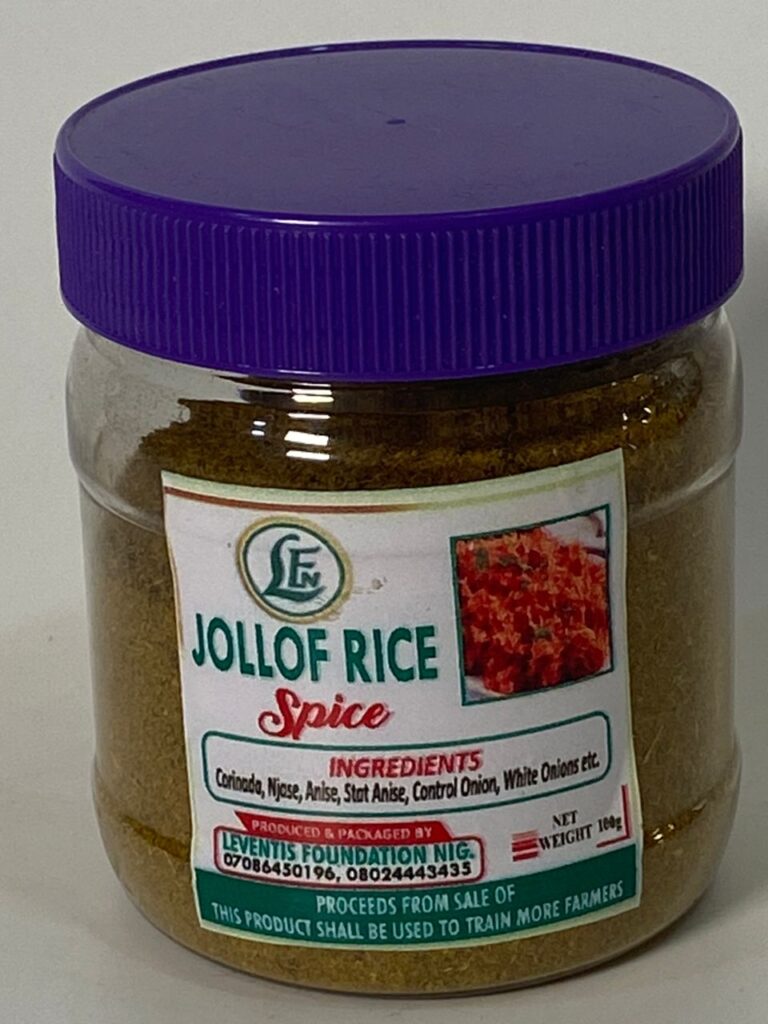 Jollof Rice Spice (100g) – Leventis Foundation Nigeria